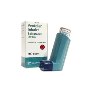 Ventolin Inhaler 100 mcg 200 Doses | Daffa Makmur Sentosa