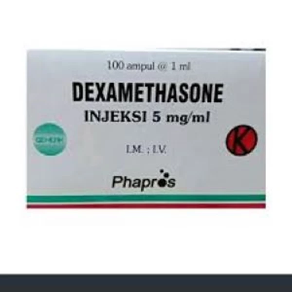 DEXAMETHASONE INJEKSI 5MG/ ML AMPUL | Prawala Masyhur Abadi