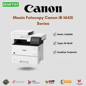 Mesin Fotocopy Canon iR-1643i Series | Bosoffice Borneo Perkasa