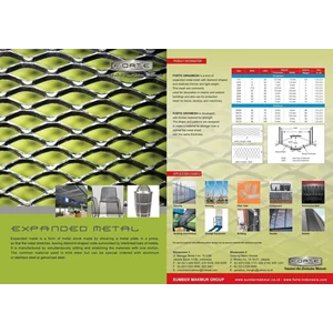 Jual Expanded Metal F3035 4'X8' - CV. Sumber Makmur - Jakarta Barat ...