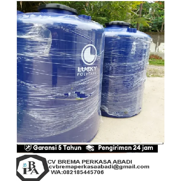 Tangki Air LUCKY Polytank LS 2000 Liter / Tandon Toren Water Tank ...