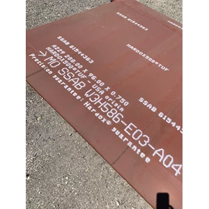 Plat Besi / Plat Baja Hardox 400 Ukuran 12mm x 1200mm x 2400mm | Hardox ...