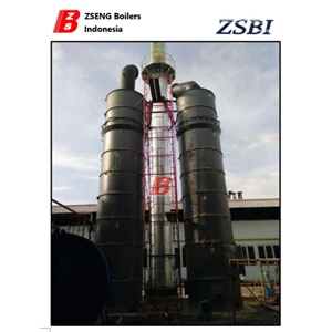 Wet membrane wet scrubber dust collector untuk asap buang furnace ...