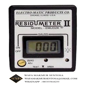 ELECTRO-MATIC Residumeter II EMUD2K Gaussmeter