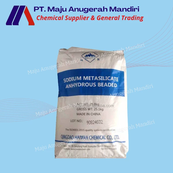 Sodium Meta silicate anhydrous Beaded From China Kemasan 25 Kg | Maju ...