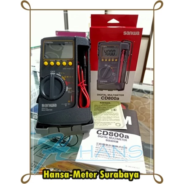 Digital Avometer SANWA CD800A | Hansa Indo Perkasa