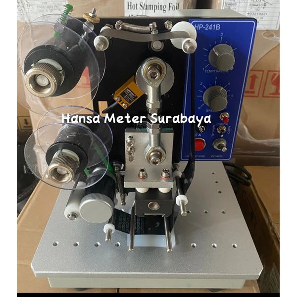 Mesin coding semi automatis HP 241B mesin pengkodean | Hansa Indo Perkasa