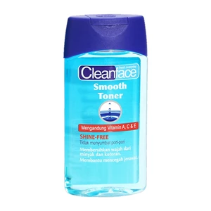 Clean Face SMOOTH TONER 130 ML isi per karton 24 pcs | Jaya Utama Santikah