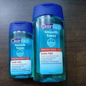Clean Face SMOOTH TONER 50 ML per karton isi 24 pcs | Jaya Utama Santikah