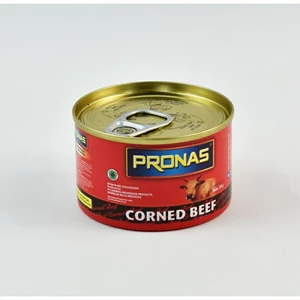 PRONAS CORNED BEEF CAN per karton isi 48 X 120 GR 2001010001
