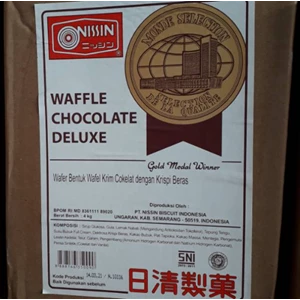 NISSIN Waffle Choco Deluxe 4 Kg | Jaya Utama Santikah