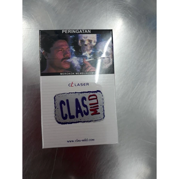 Rokok Clas mild filter 16 batang per slop isi 10 pak | Jaya Utama Santikah