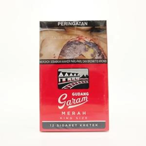 ROKOK KRETEK GUDANG GARAM MERAH SOFT PAK 10 BATANG x 10 BUNGKUS PER ...