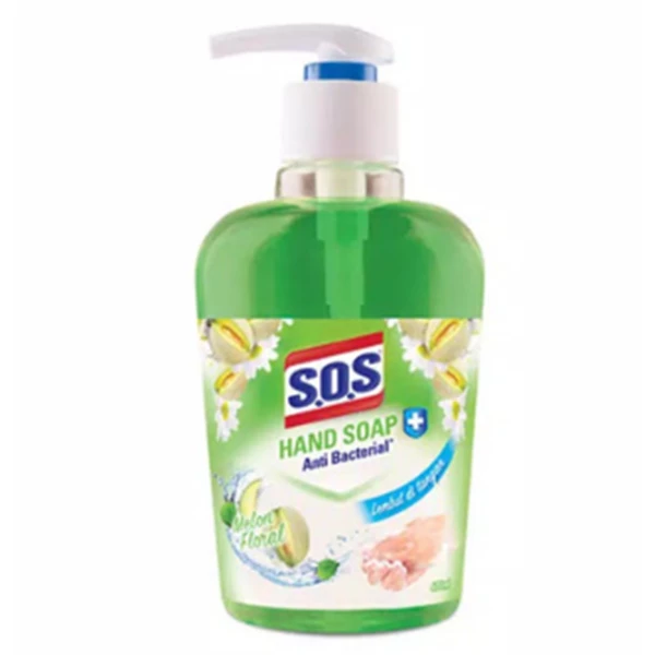 Sos hand soap botol aroma melon 400 ml x 12 pcs/karton (8999908286604 ...