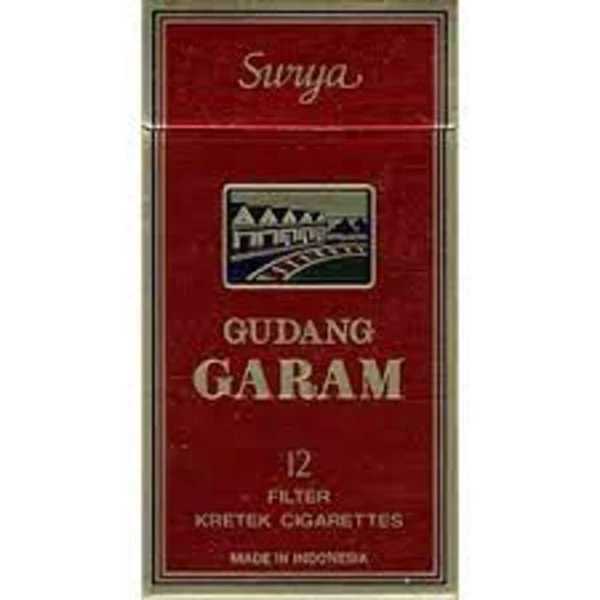 Rokok Gudang Garam Filter Surya Merah 50 's x 20 slob per ball isi 20 ...