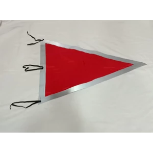 Bendera Segitiga Safety Proyek / FLAGMAN | Joy Safety Electric