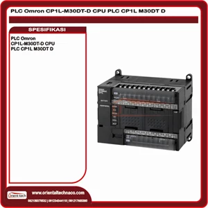 PLC / Programmable Logic Controller Omron CP1L-M30DT-D CPU PLC CP1L ...