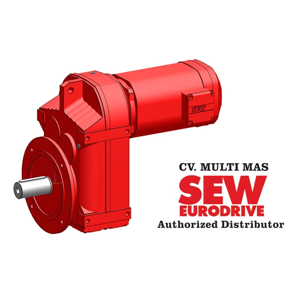 SEW EURODRIVE Parallel Shaft Helical Gearmotor FF87 DRS132M4 | Multi Mas