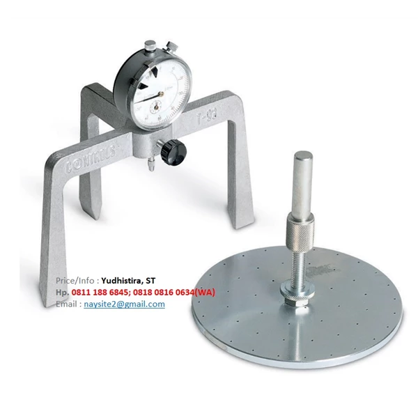 Swell Test Apparatus used for monitoring the swelling of CBR samples 34 ...