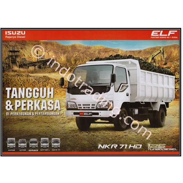 Truk Isuzu Elf Nkr 71 Hd 125 Ps 6 Roda | Perros Mobilindo Isuzu