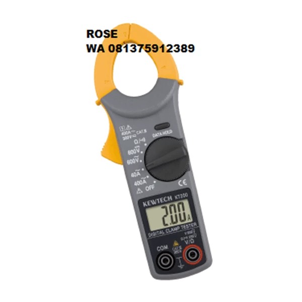 AC Digital Clamp Meters KT 200 AC Digital Clamp Meters KT 200 | Gihon ...