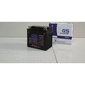Baterai Aki Motor Gs Astra Maintenence Free Gtz-7S | Indo Surya Daya