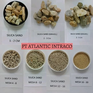 Pasir Silika bermacam ukuran mesh | ATLANTIC INTRACO
