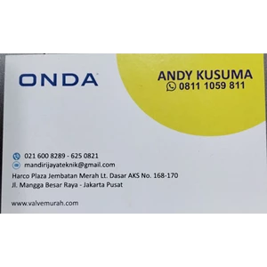 Y Strainer ONDA Cast Iron JIS 10K | Mandiri Citra Utama