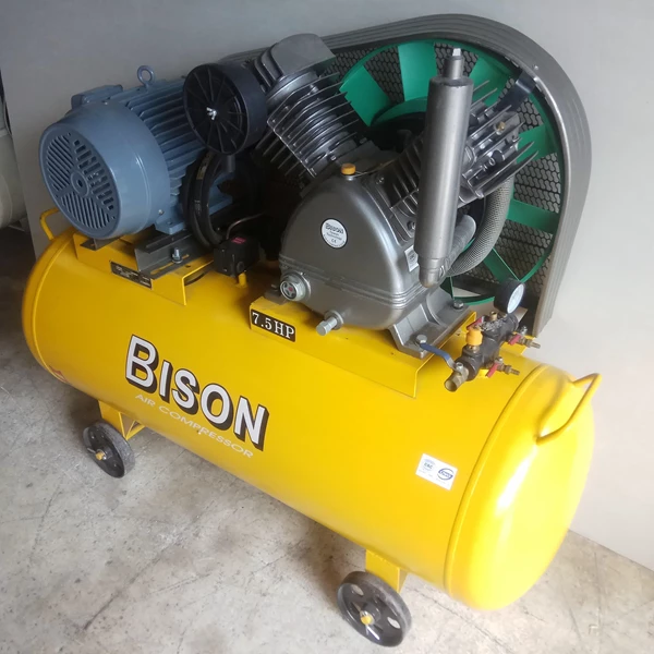 Air Compressor Piston Bison 7.5Hp 16 Bar 380V 3Phase 50Hz Kompresor ...