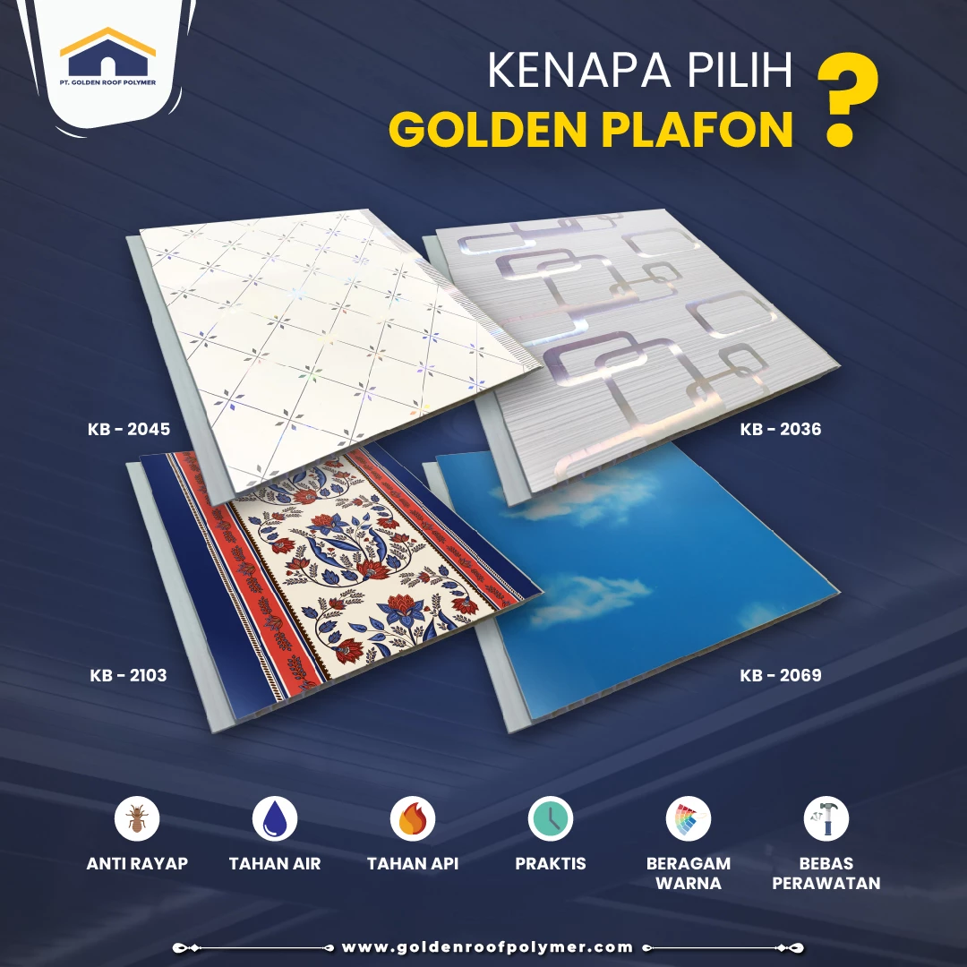 Batik Plafon PVC Bersertifikasi TKDN dan Teruji Lab